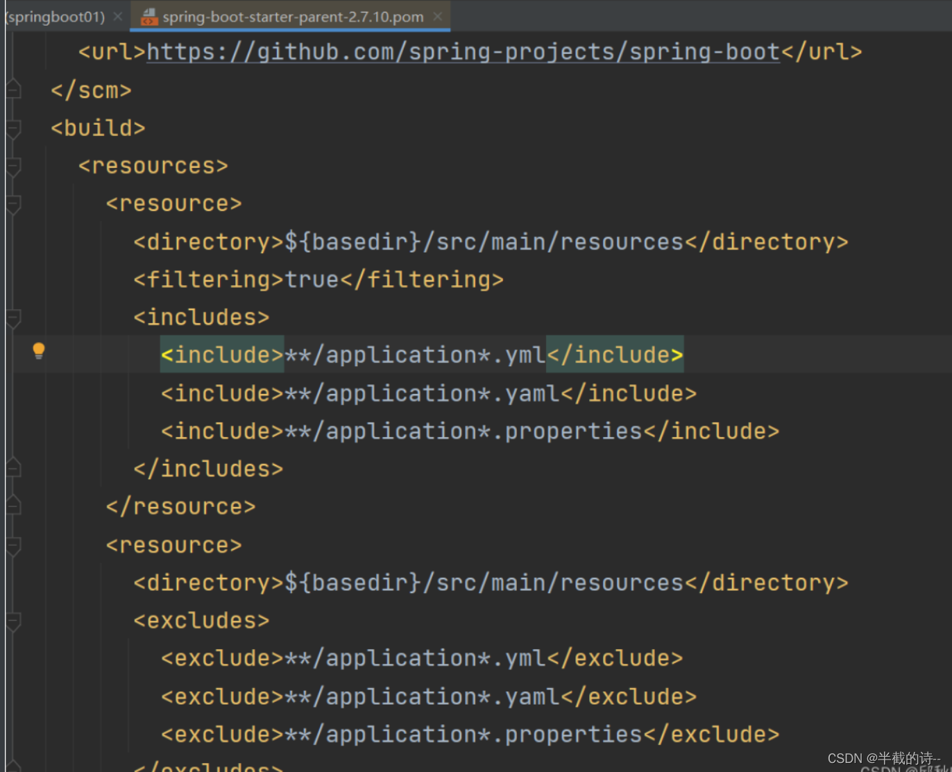 SpringBoot（三）项目配置_yml配置数组-CSDN博客