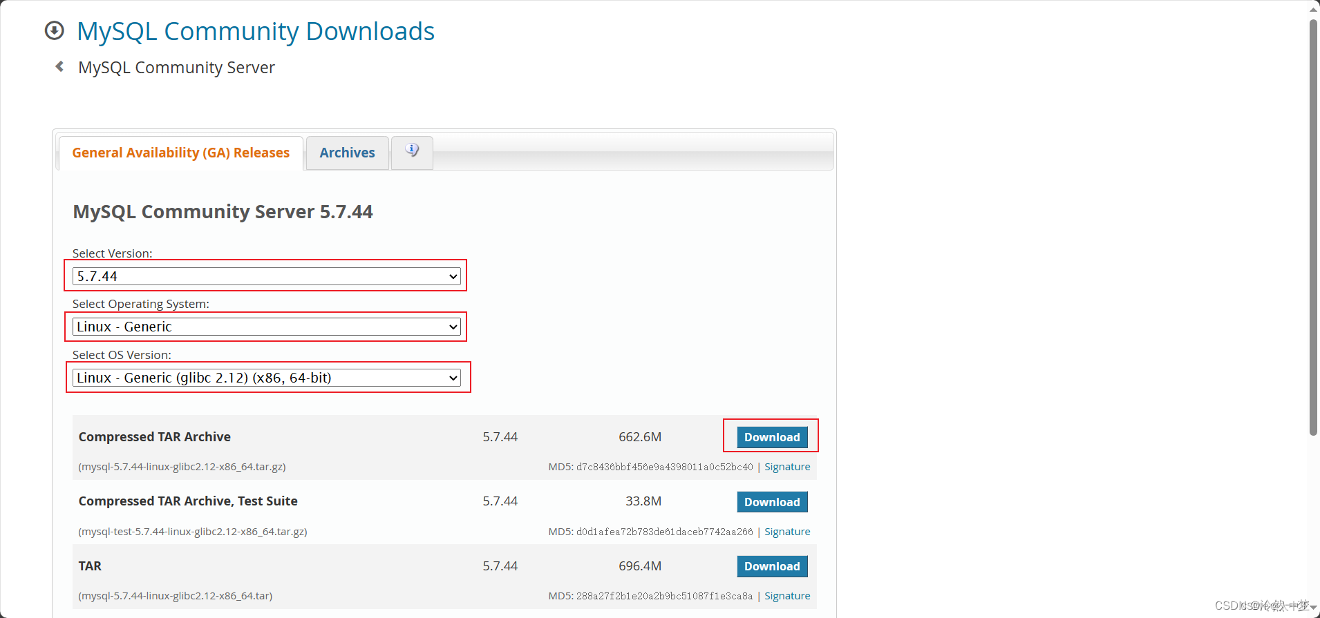 Linux CentOS-7 离线安装MYSQL5.7 详细教程_centos离线安装mysql5.7-CSDN博客