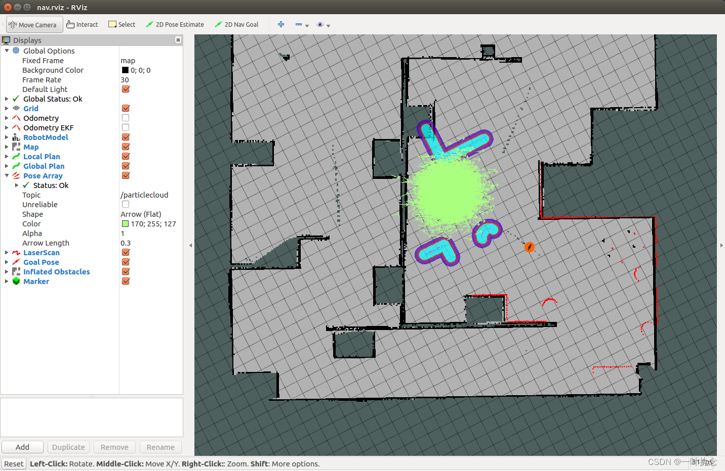 AMCL代码详解（二）位姿初始化_amcl初始位姿-CSDN博客