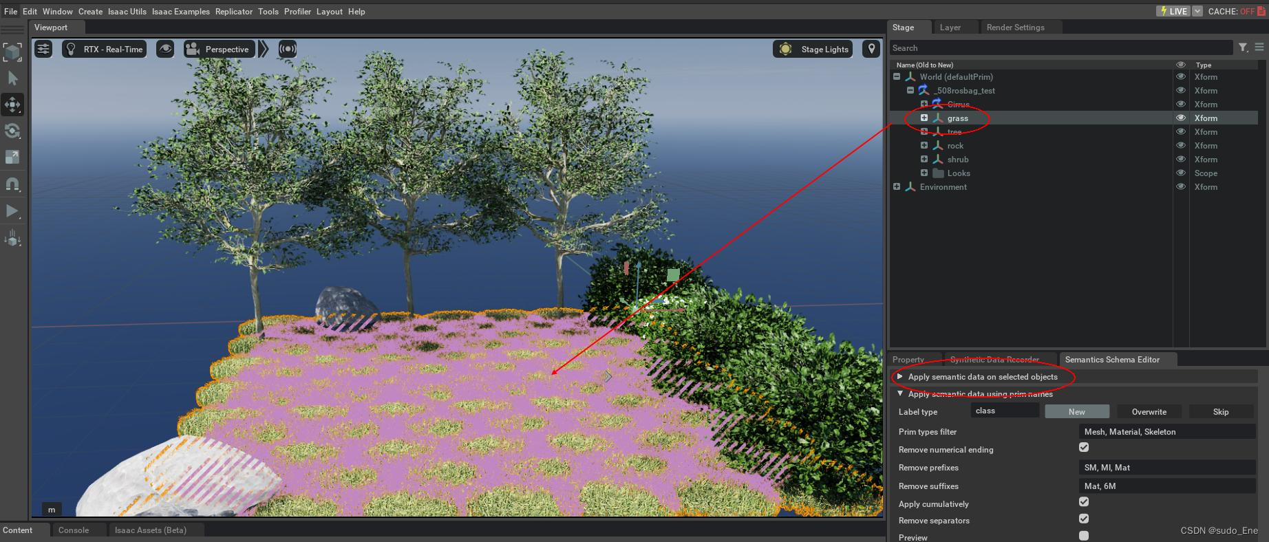 Isaac Sim 6 仅使用isaacsim中自带的工具进行语义分割、实例分割（学习笔记509）isaac Smi 分割 Csdn博客