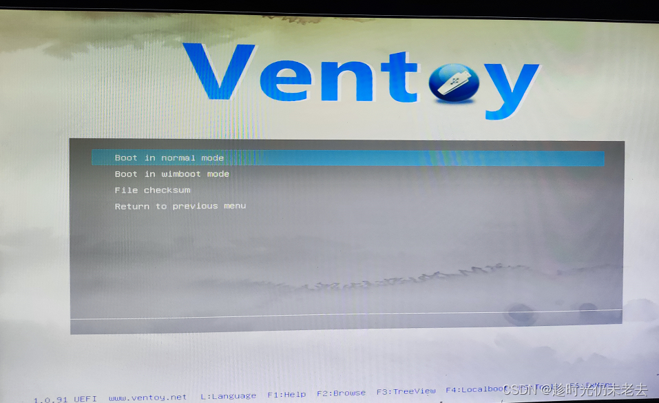 CentOS7系统安装win10双系统，图文详解_boot in normal mode-CSDN博客
