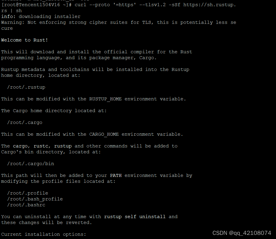 CentOS 7配置Rust编译环境_centos 安装rust-CSDN博客
