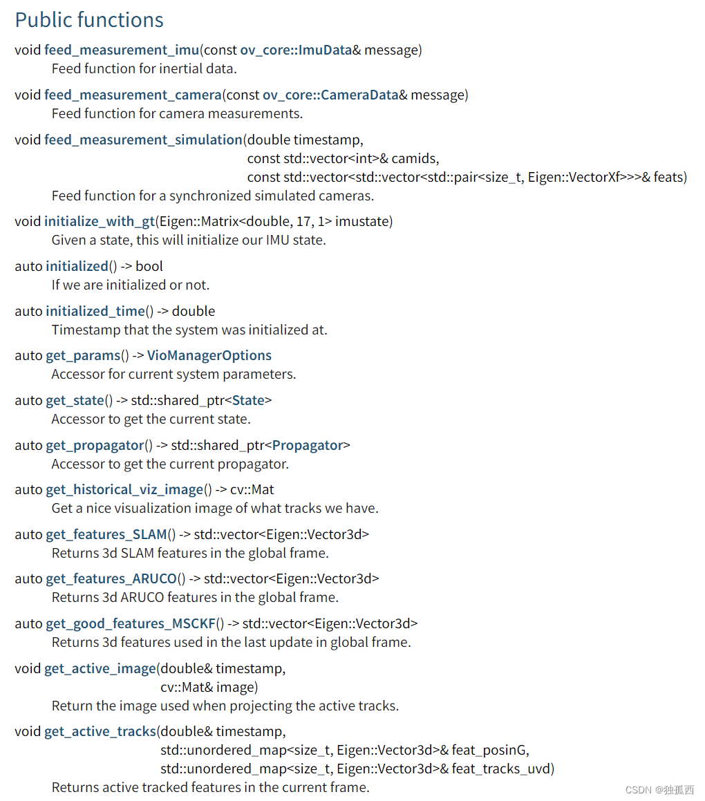 OpenVINS学习5——VioManager.cpp/h学习与注释_openvins注释-CSDN博客