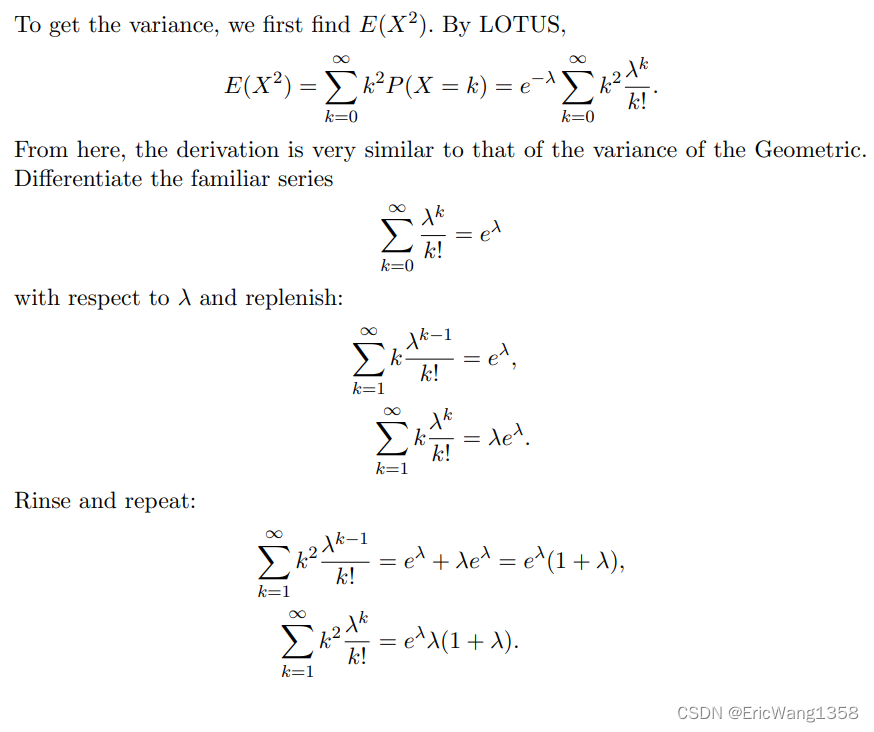 离散随机变量的期望理论：线性性质与几何、负二项分布实例-CSDN博客