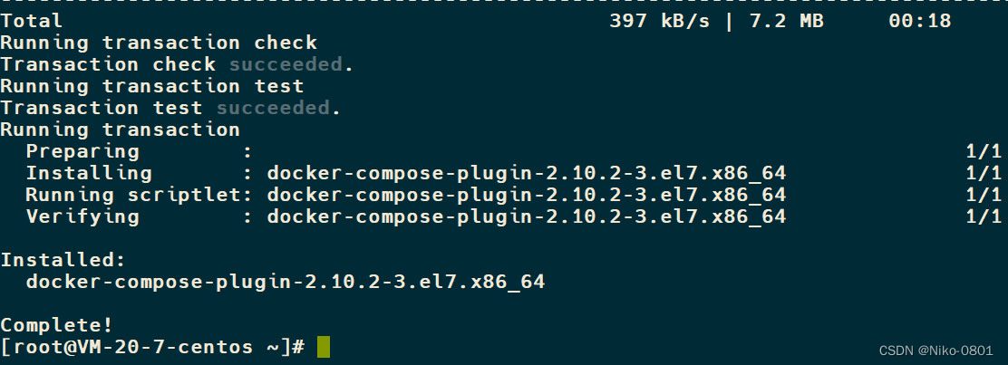 centos 7.9 yum 安装最新版docker与dnf安装docker compose v2_centos使用dnf下载docker-CSDN博客