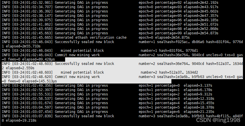 Geth-1.9.10私链搭建_geth 1.9-CSDN博客