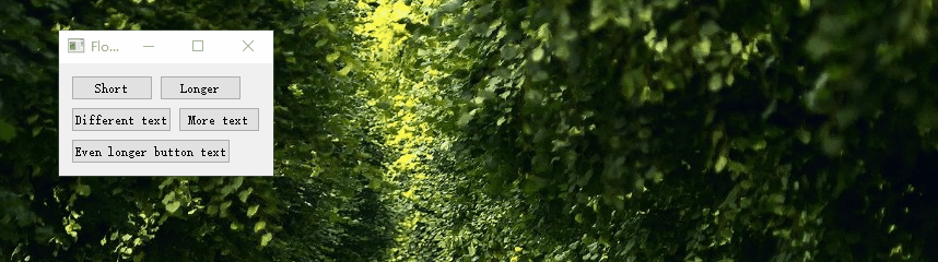 Qt之流式布局（FlowLayout）_qml flow 布局随着窗口变化-CSDN博客