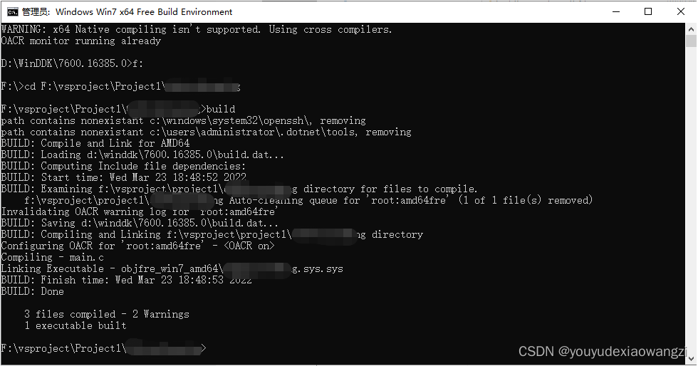 visual studio 2019 + WinDDK 7600.16385.0编写驱动-CSDN博客