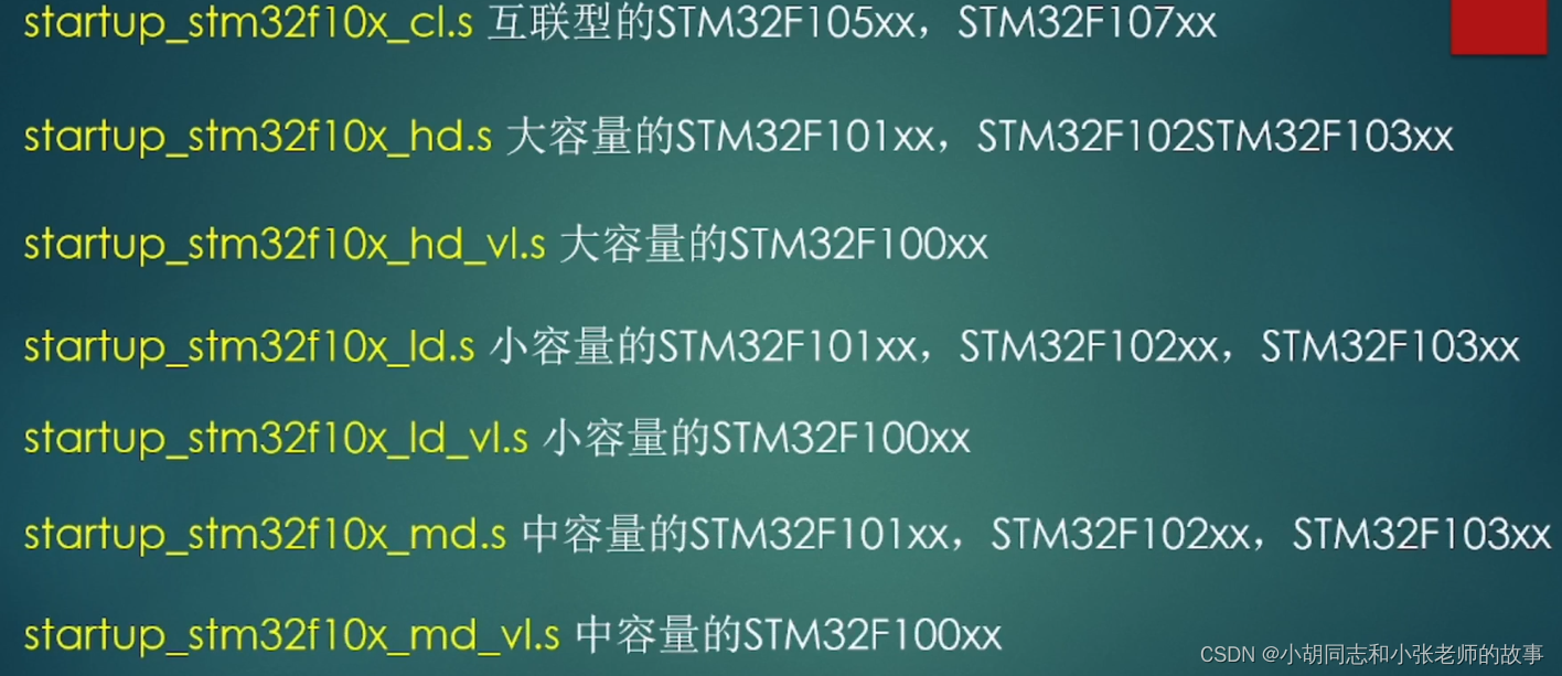 Stm32 启动文件选择stm32启动文件怎么选 Csdn博客 6629
