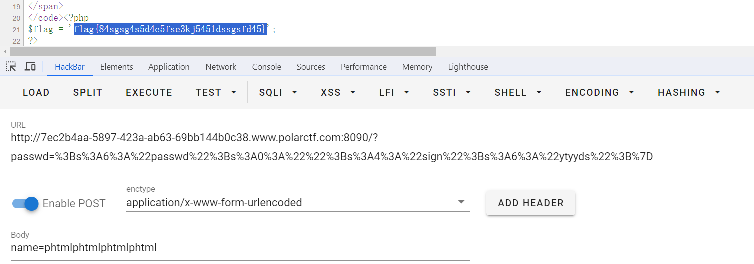 PolarCTF网络安全2023冬季个人挑战赛 WEB方向题解 WriteUp_polarctf web签到提-CSDN博客