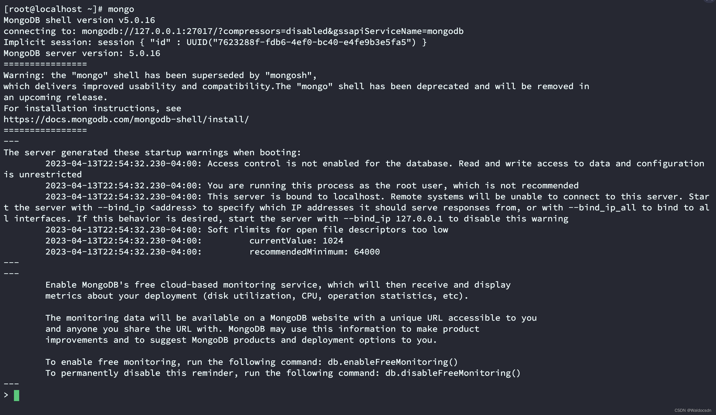 CentOS 8 手动安装MongoDB_centos8安装mongodb-CSDN博客