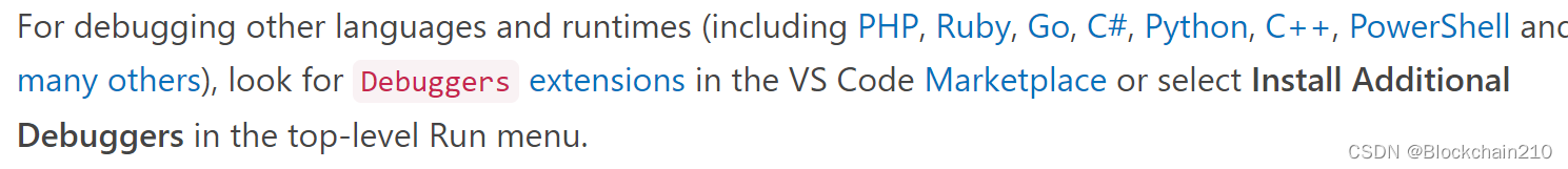 Learn to debug (debug) and launch.json on Visual code - Programmer Sought