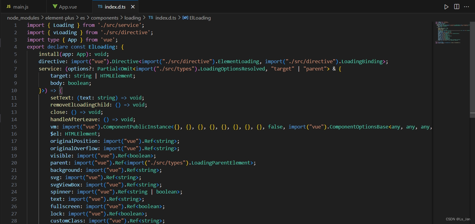 【Vue3-ElementPlus】关于v-loading不生效以及控制台输出[Vue warn]: Failed to resolve ...