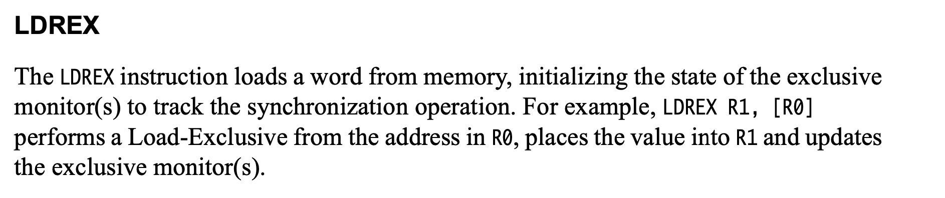 ARM LDREX/STREX指令以及独占监控器详解-CSDN博客
