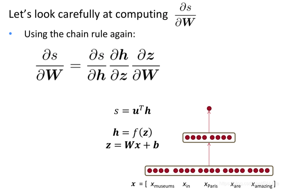 2019年CS224N课程笔记-Lecture 4: Backpropagation and Computation Graphs_为了加快计算速度 全部矢量化计算-CSDN博客