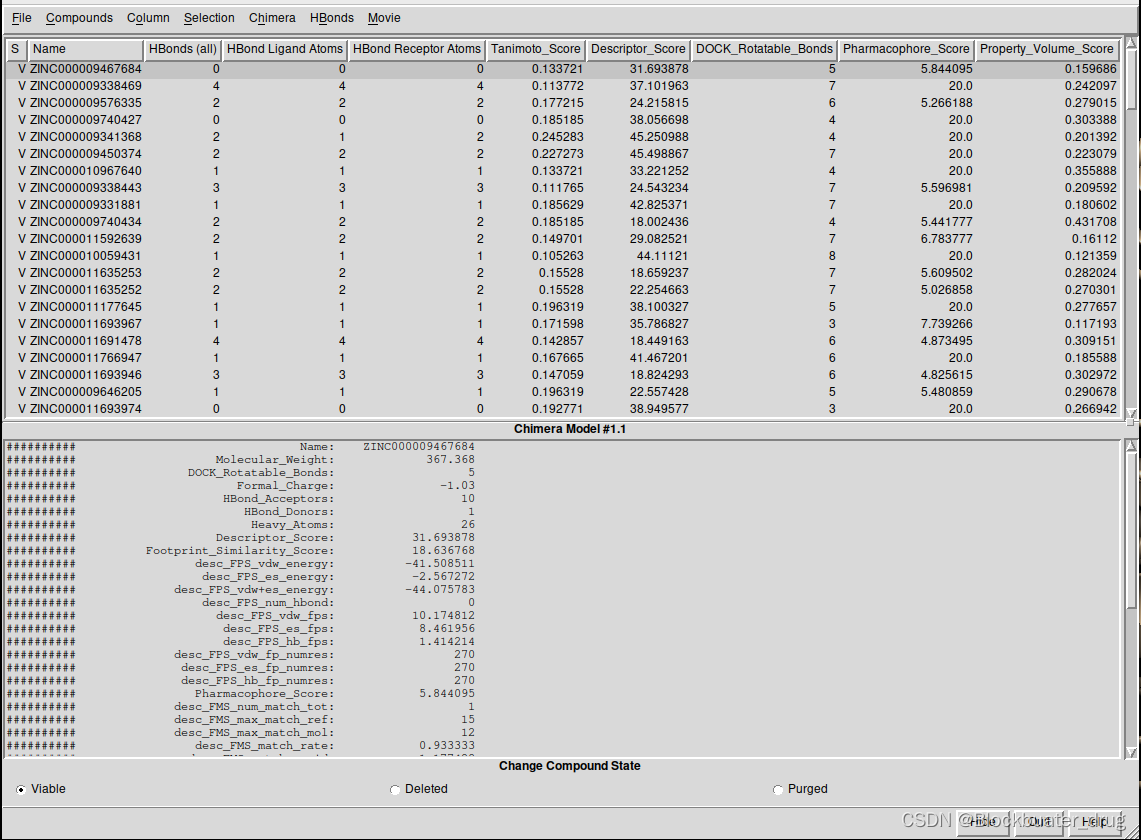 UCSF DOCK 分子对接详细案例（02）-并行用于高通量虚拟筛选_高通量分子对接-CSDN博客