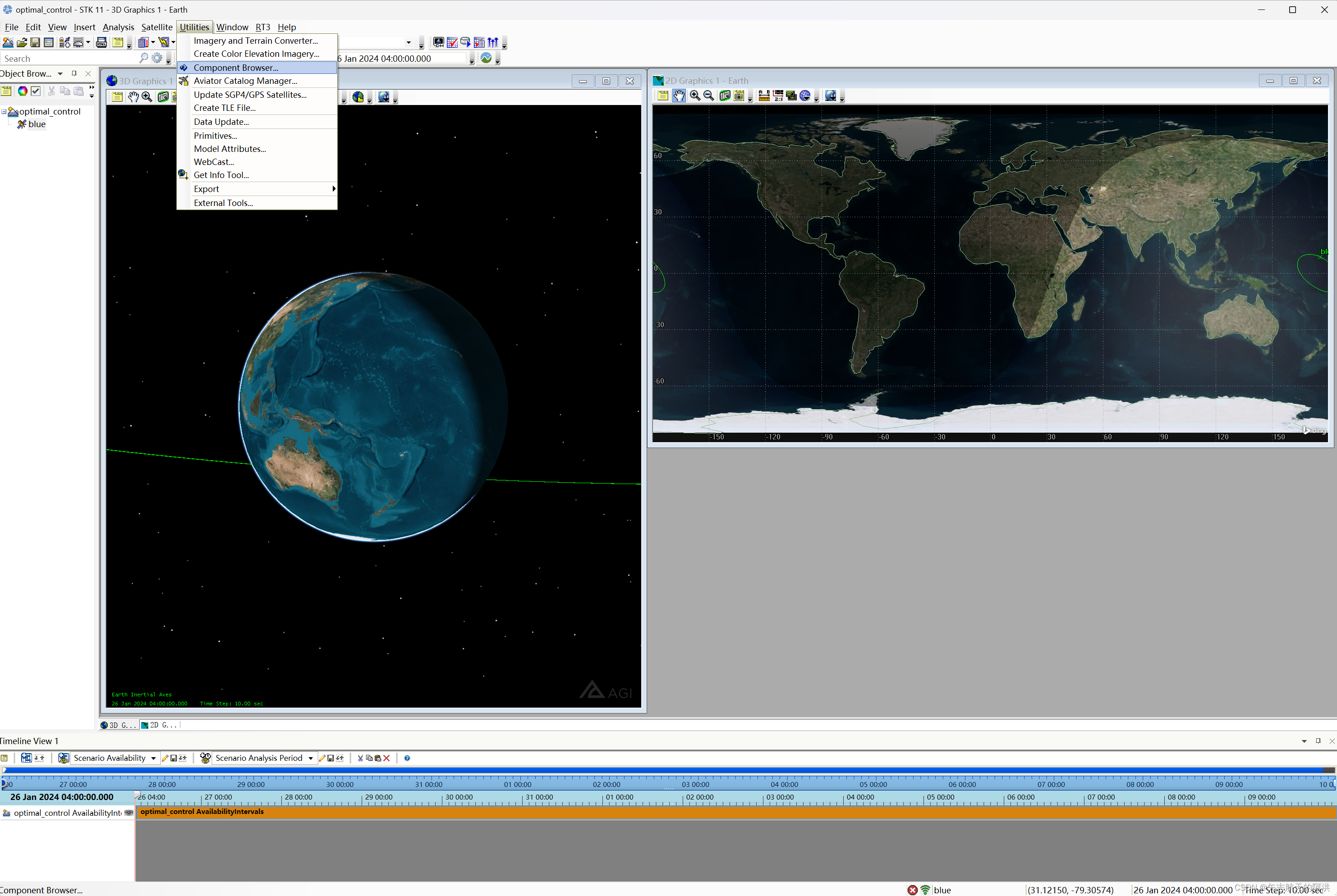 Stk与matlab交互 Astrogator模块(2)matlab Stk Astrogat 设置约束 Csdn博客 4322