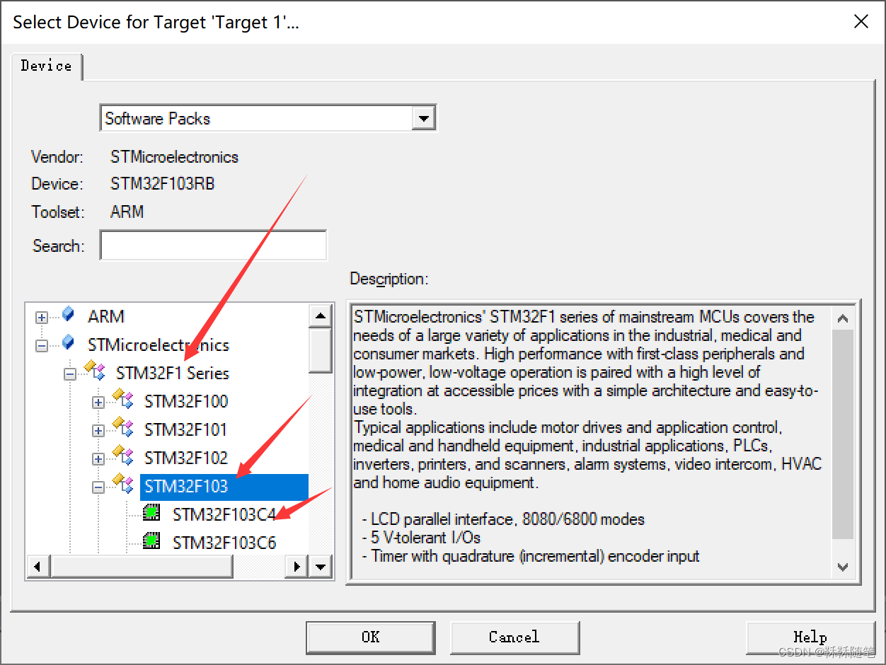 基于KEIL5的STM32F103系列标准库工程创建与软件的下载_stm32f103标准库下载-CSDN博客