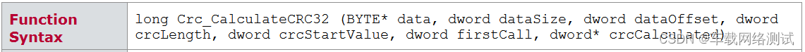 Vector - CAPL - CRC算法介绍_capl实现crc8算法示例-CSDN博客