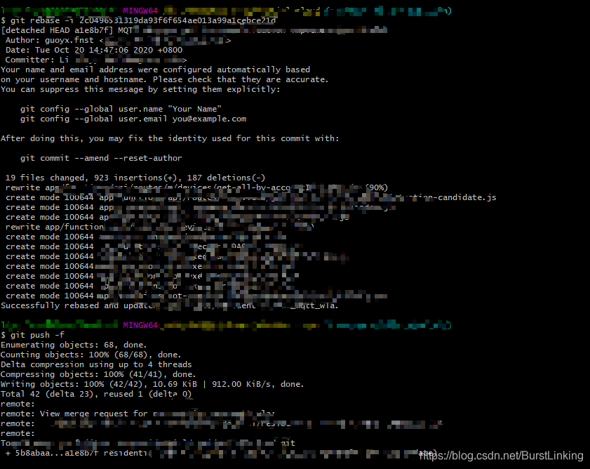 Git多个请求commit合成一个commitgit一个需求一个commit Csdn博客