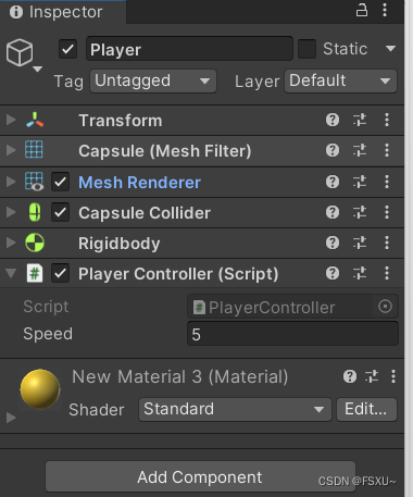 Unity游戏物体与常用组件详解：GameObject、Components与碰撞管理-CSDN博客