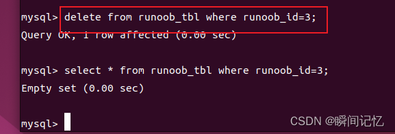 【ubuntu学习mysql——mysql基本操作命令】ubuntu Mysql 命令 Csdn博客 