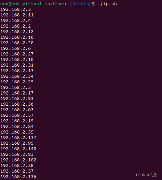 高并发ping多台主机IP_shell脚本ping多个ip-CSDN博客