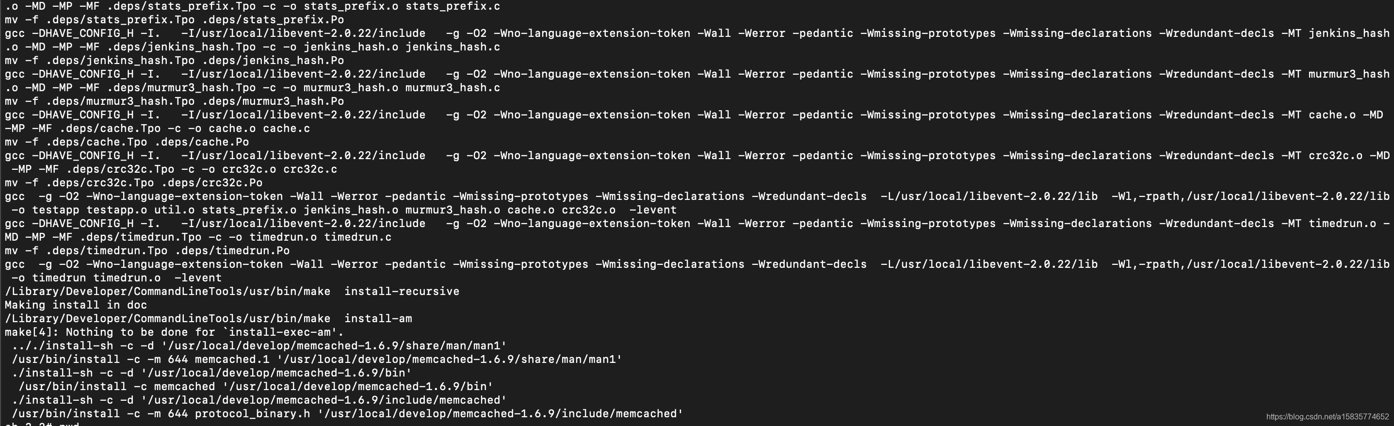 Mac上安装memcache-CSDN博客