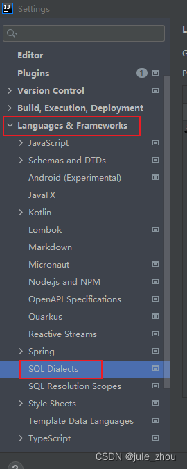 IDEA关于数据库报错SQL dialect is not configured或Unable to resolve table ‘表名‘_sql dialect is not ...