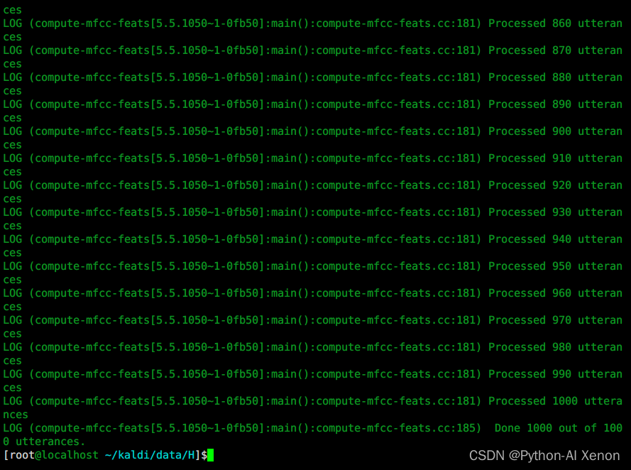 Kaldi语音识别技术(五) ----- 特征提取_mfcc特征提取-CSDN博客
