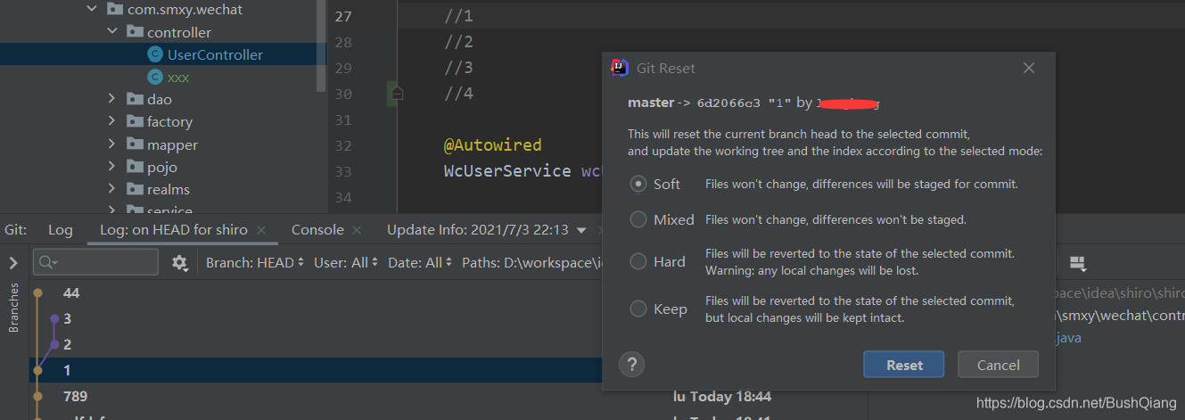 idea回退操作reset、revert_idea reset-CSDN博客