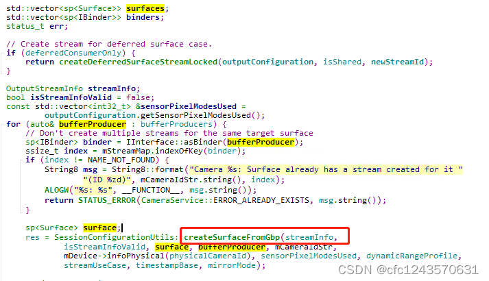 Camera Surface 从应用到cameraserver的流转_camera3-outputstream: getbufferlockedcommon: strea-CSDN博客
