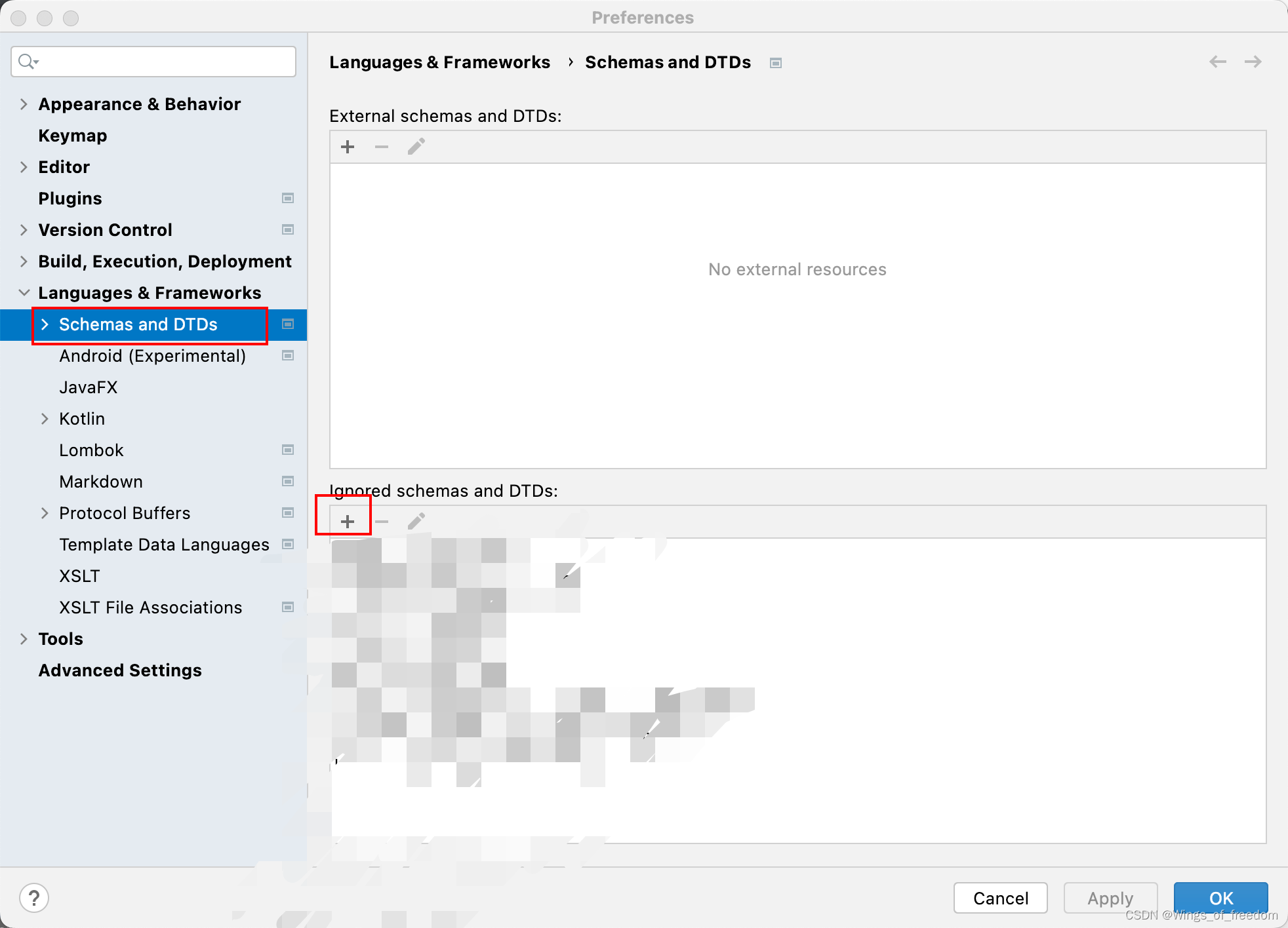 Bug:URI is not registered (Settings | Languages & Frameworks | Schemas and DTDs)-CSDN博客