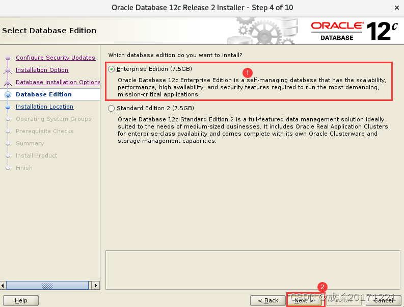 Linux Redhat8安装Oracle12C图文详解_linux oracle12.2可以安装在红帽8上吗-CSDN博客