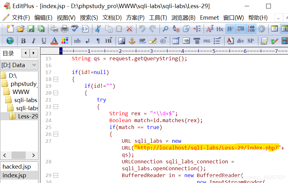 jspstudy配置sqli-labs-CSDN博客