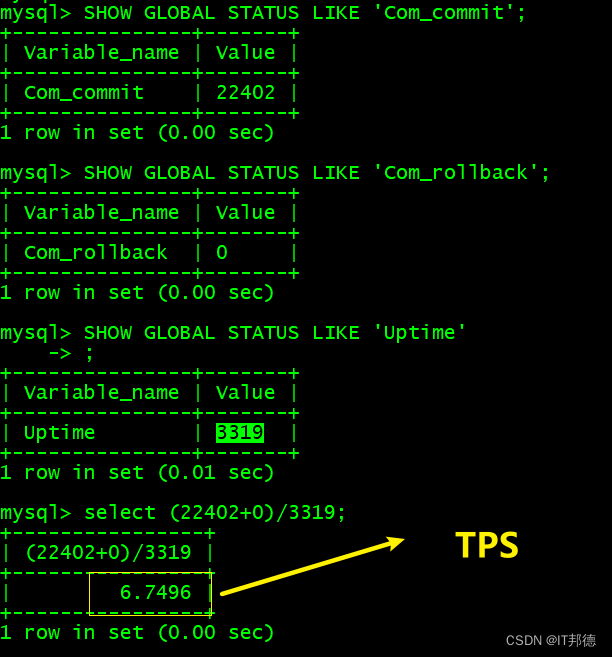 MySQL性能指标TPS\QPS\IOPS如何压测？_mysql iops-CSDN博客