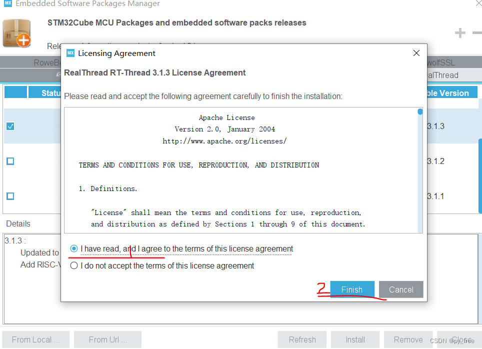 STM32CubeIDE开发(三十)， 如何结合RT-Thread开发STM32程序_stm32cubeide rtthread-CSDN博客