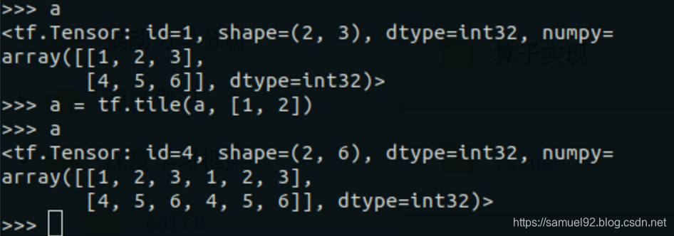 PyTorch学习笔记(17) ——pytorch的torch.repeat和tf.tile的对比_torch.tile和torch.repeat区别-CSDN博客