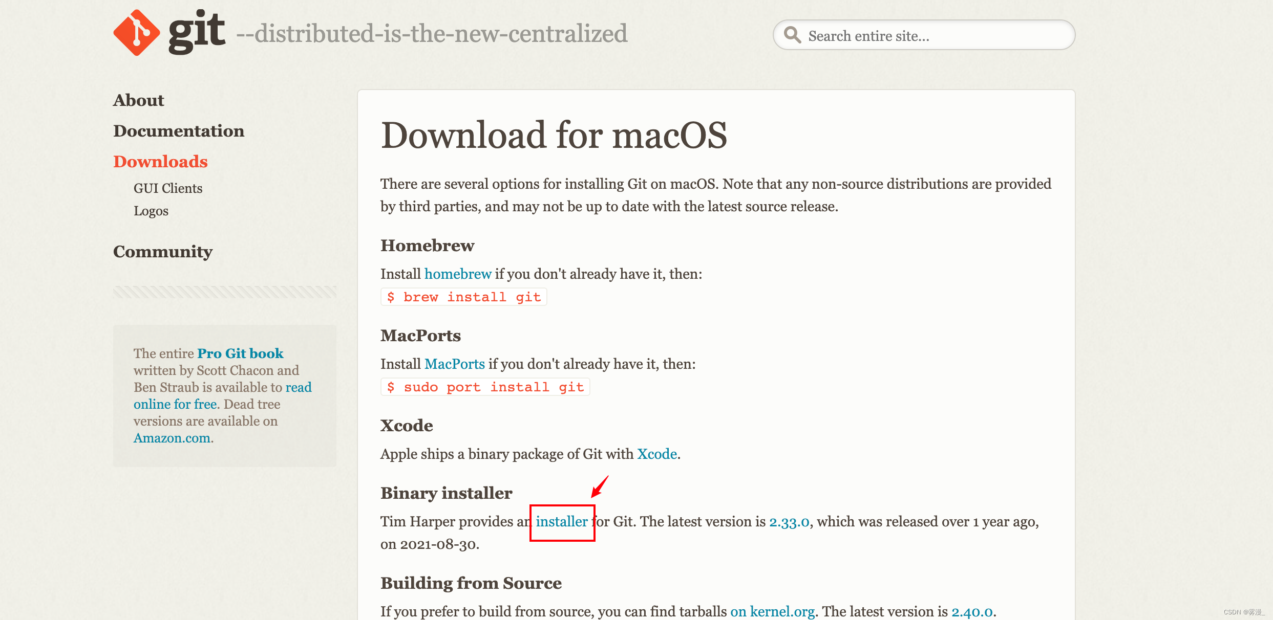 MAC：安装homebrew_mac 'git' must be installed and in your path!-CSDN博客