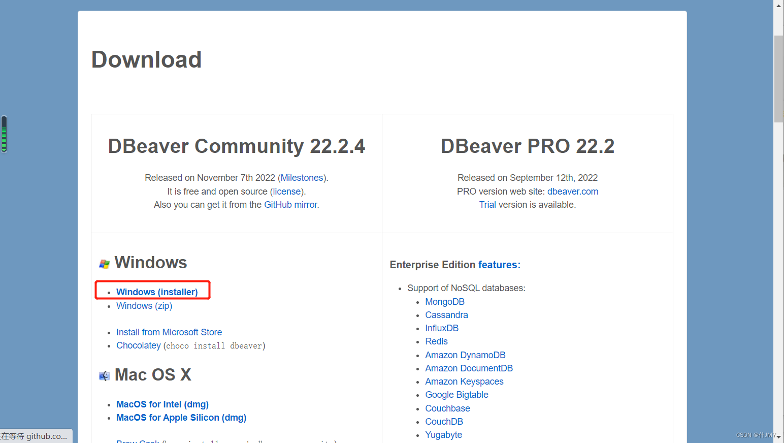 Dbeaver连接mysql踩的坑cant Create Driver Instance Error Creating Driver Csdn博客 5723