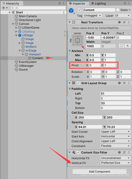 UGUI ScrollView设置_ugui scrollview边缘羽化-CSDN博客