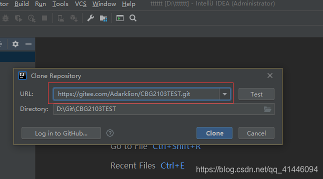 IDEA配置远程Git的Push/pull操作_创建git仓库,本地配置idea并测试pull和push。-CSDN博客