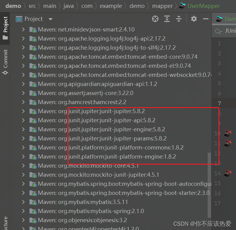 MyBatis基本操作及SpringBoot单元测试_mybatis 单元测试-CSDN博客