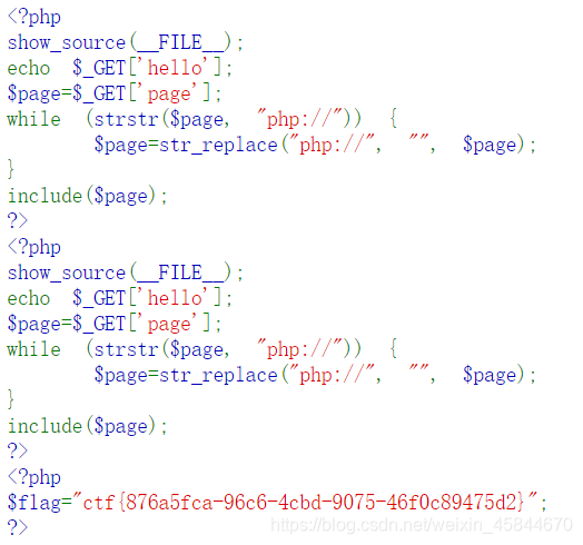 【XCTF 攻防世界】WEB 高手进阶区 Web_php_include_hello参数将-CSDN博客