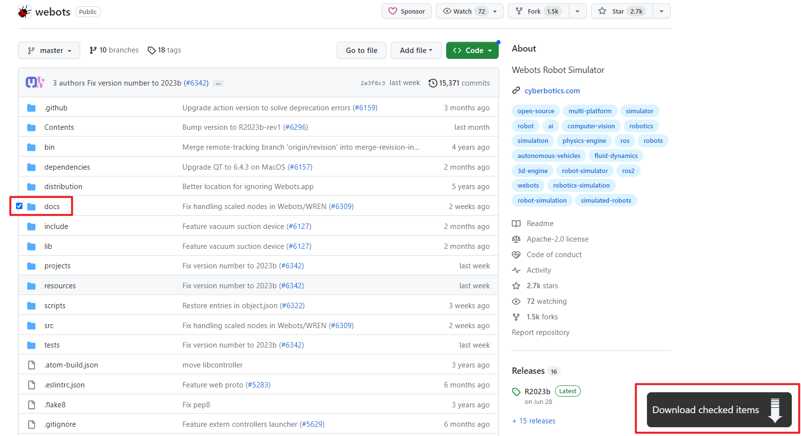 Webots资源缓存文件包assets的使用方法_webots downloading assets-CSDN博客