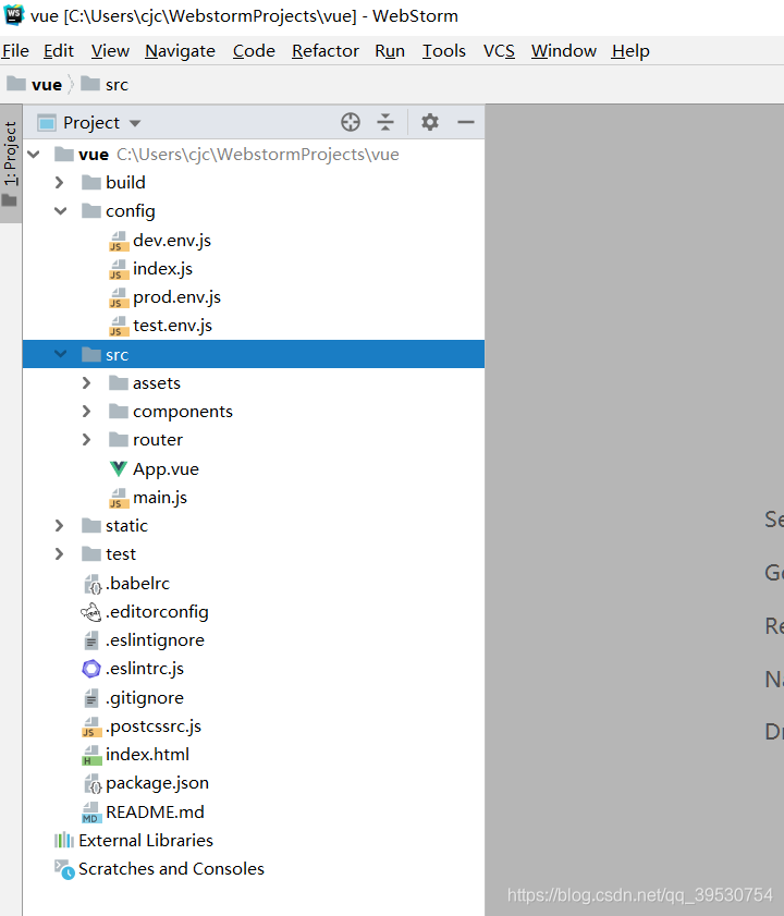 怎么用webstrom使用vue-cli创建项目_webstorm使用vuecli-CSDN博客