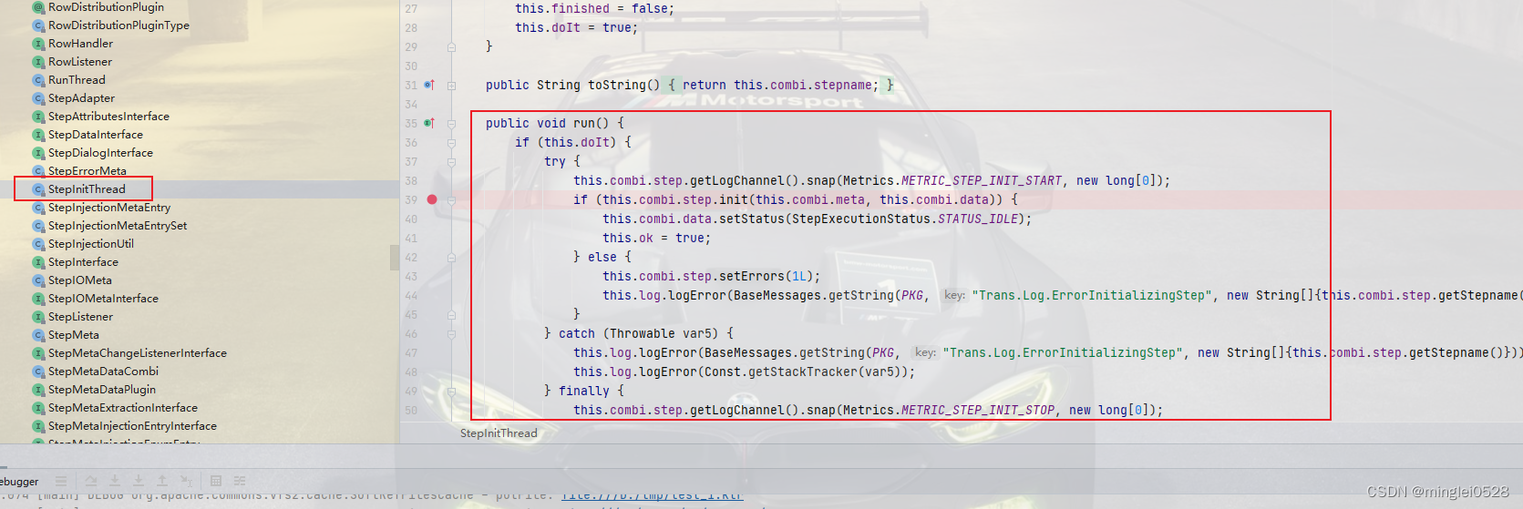 解决kettle插件找不到问题,导致本地运行kettle Api报:can‘t Run Transformation Due To Plugin Missingcant Run 0619