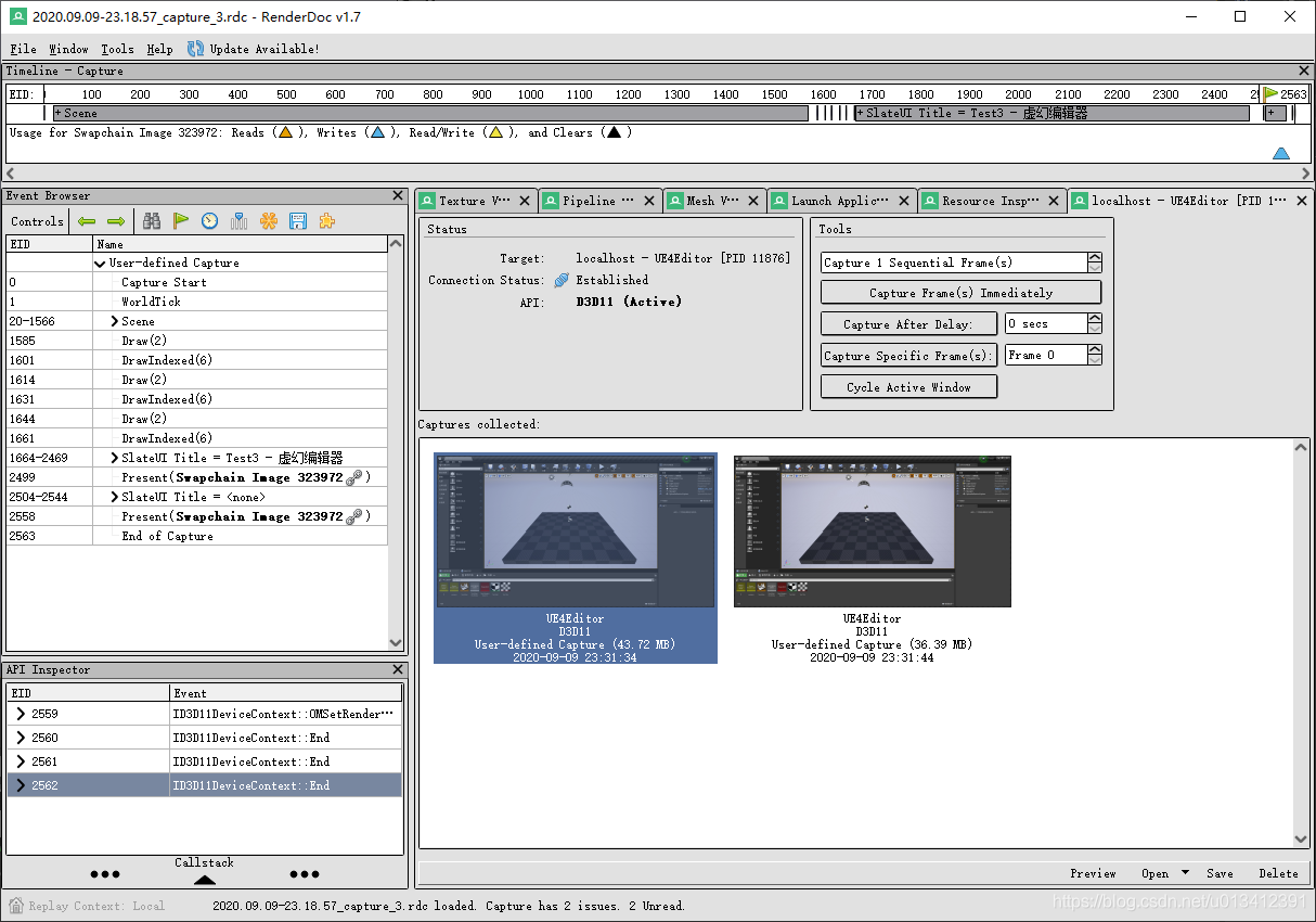 在UE4中使用RenderDoc_ue renderdoc-CSDN博客
