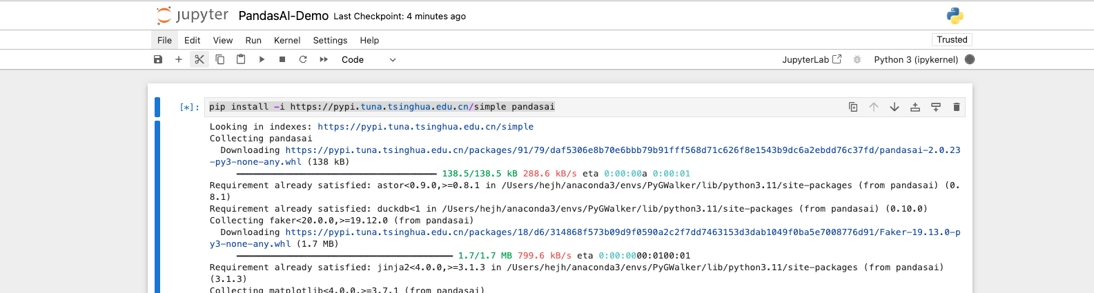 通过PandasAI使用自然语言进行数据分析_pandasai调用本地大模型接口-CSDN博客