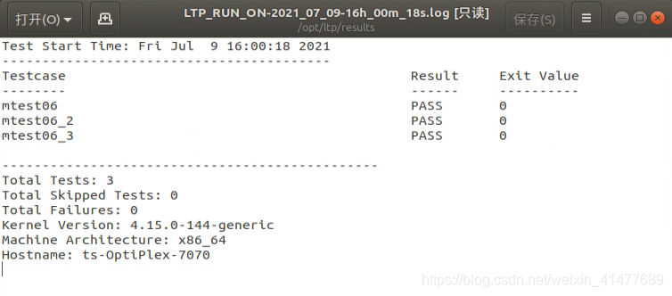 LTP学习笔记(基本安装+执行)_ltp安装-CSDN博客